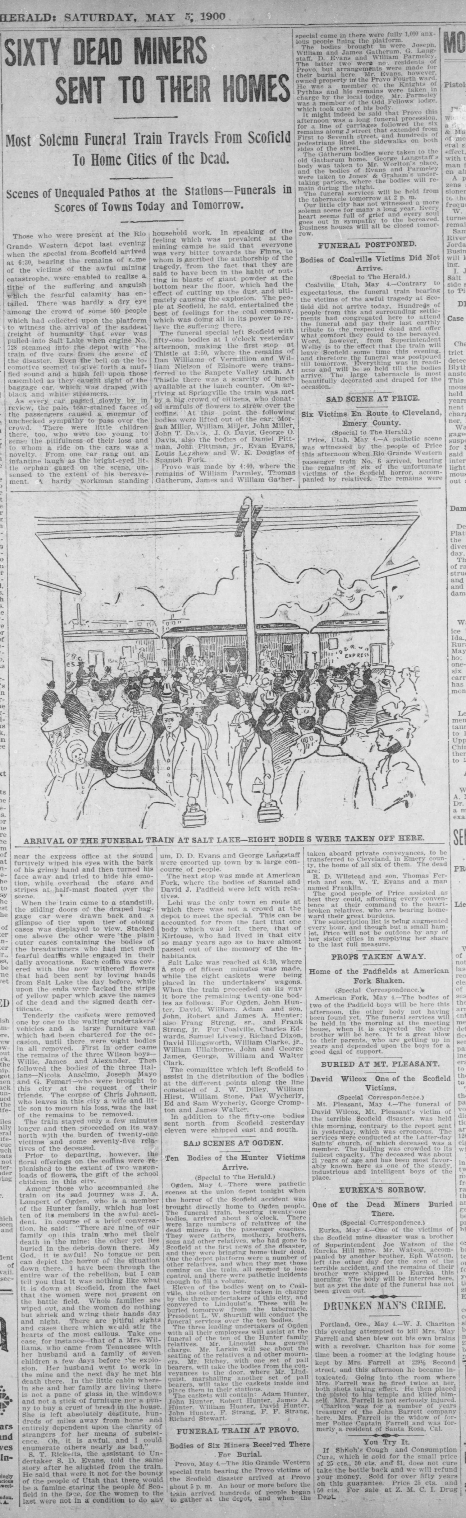 Scofield Mining Disaster – People's History Utah