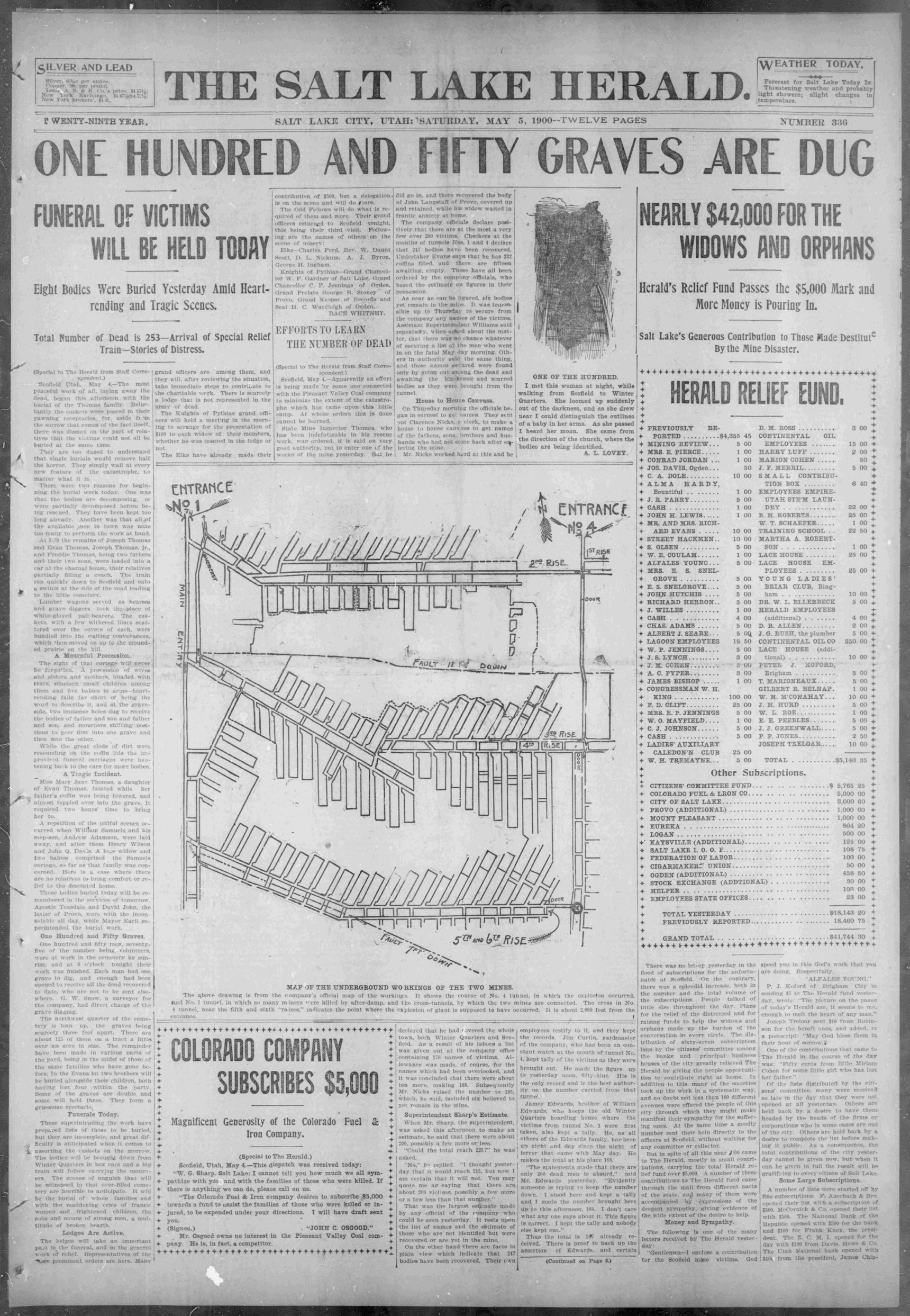 Scofield Mining Disaster – People's History Utah
