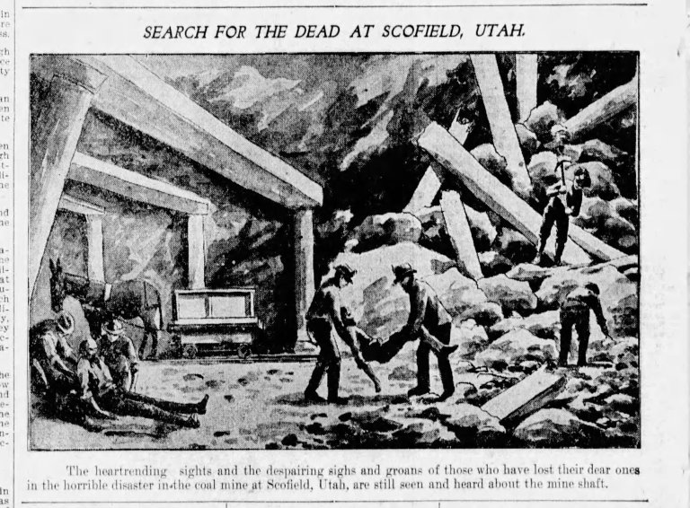 Scofield Mining Disaster – People's History Utah